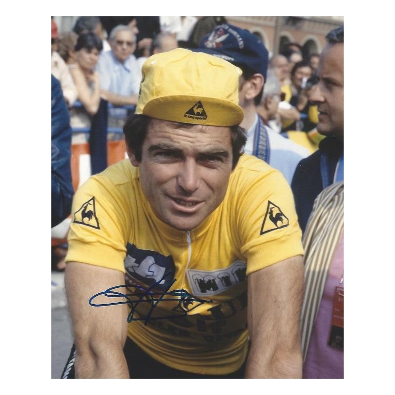 Autographe Bernard HINAULT (Photo dédicacée) Autographe Bernard HINAULT (Photo dédicacée)