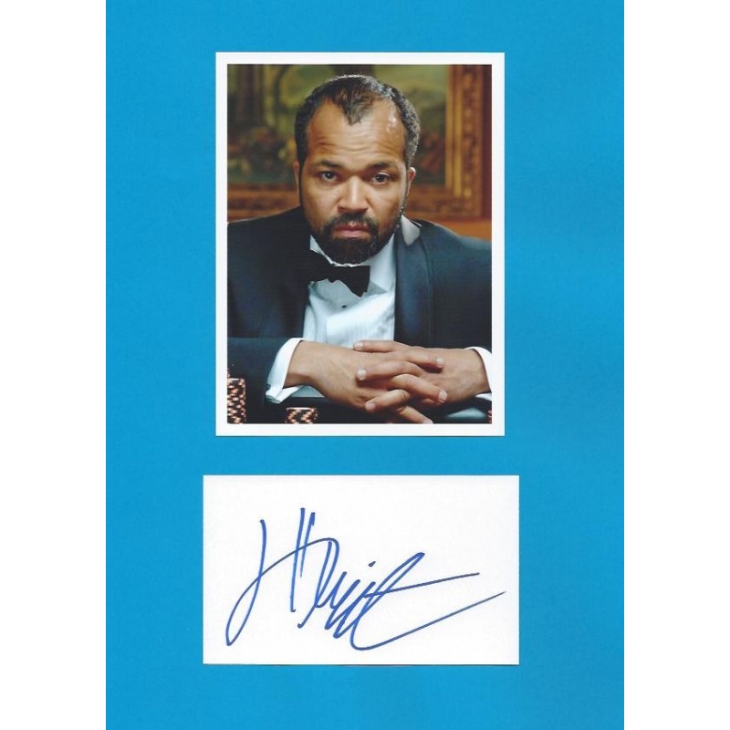 Autographe Jeffrey WRIGHT