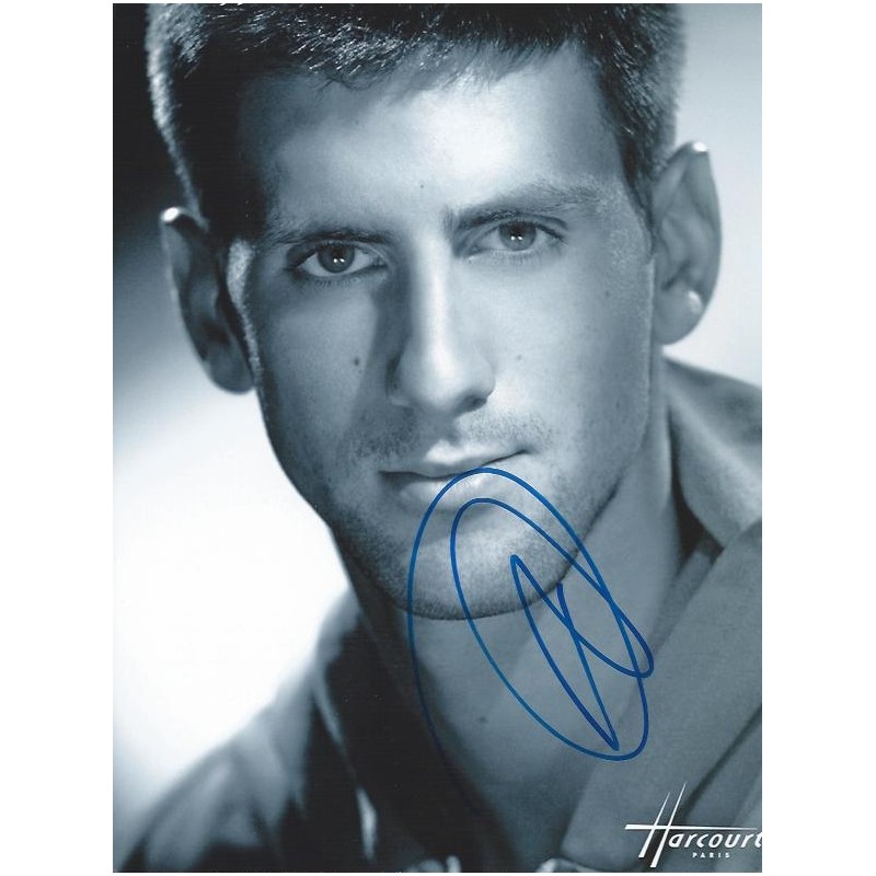 Novak DJOKOVIC Autograph