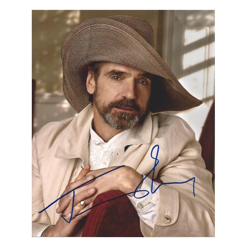 Jeremy IRONS Autograph