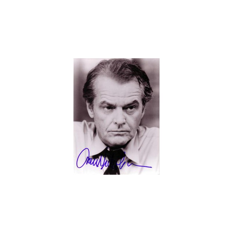Jack NICHOLSON Autograph