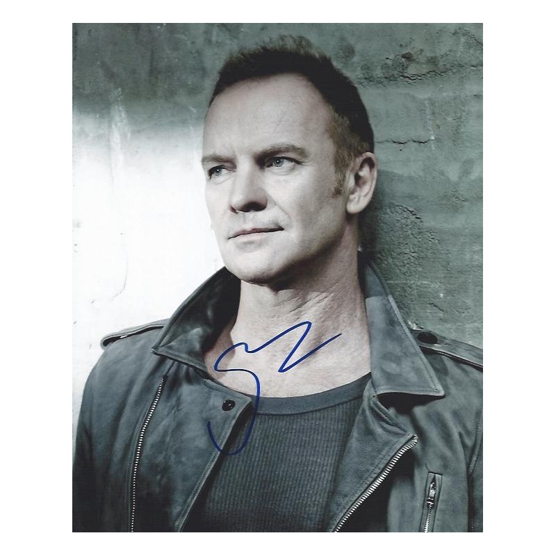 Autographe STING