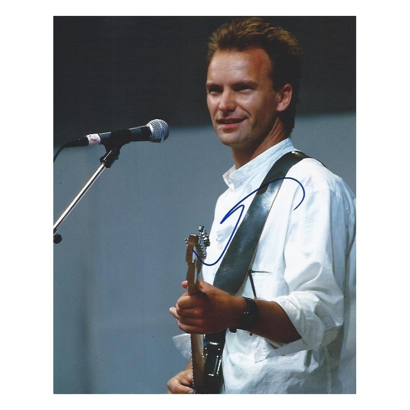 STING Autograph