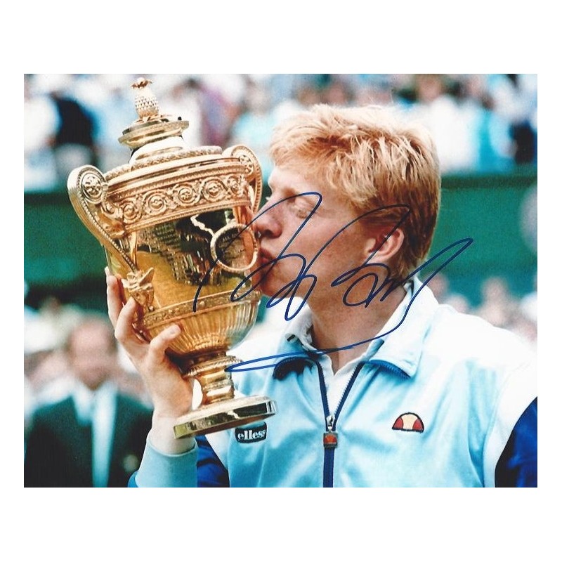 Boris BECKER Autograph