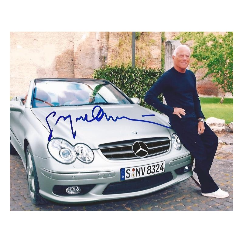 Autographe Giorgio ARMANI