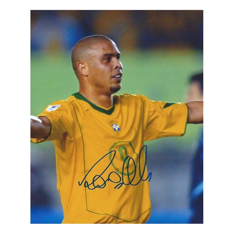 RONALDO Autograph