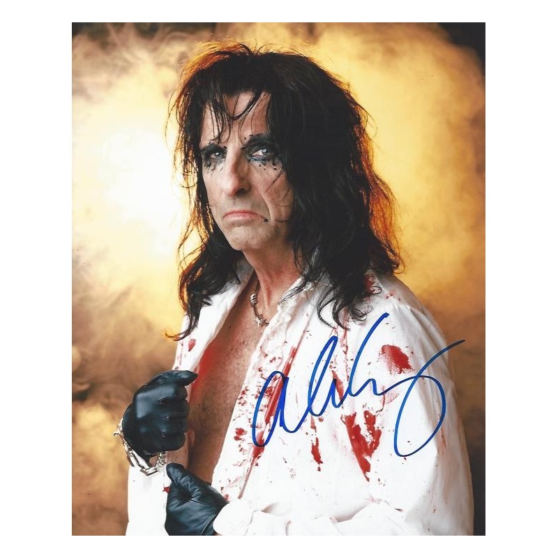 Autographe Alice COOPER