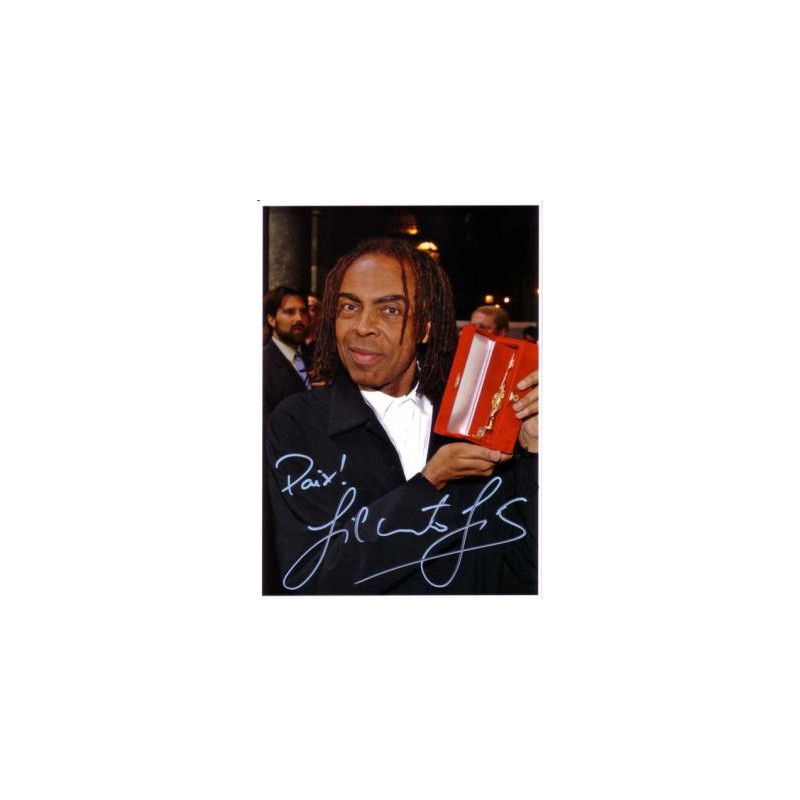 Gilberto GIL Autograph