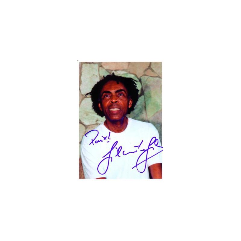 Gilberto GIL Autograph