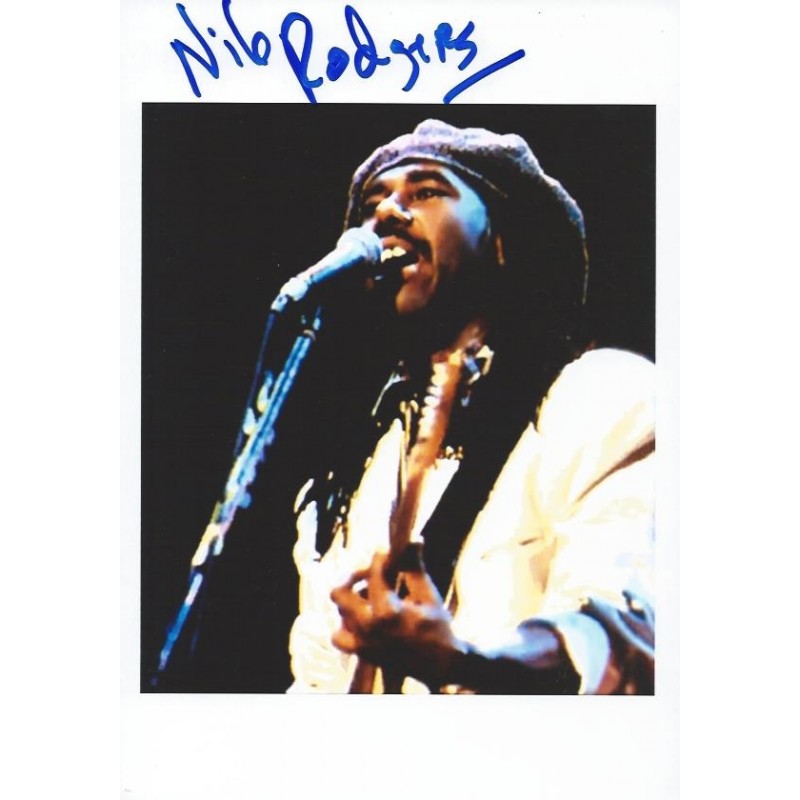 Nile RODGERS - CHIC Autograph