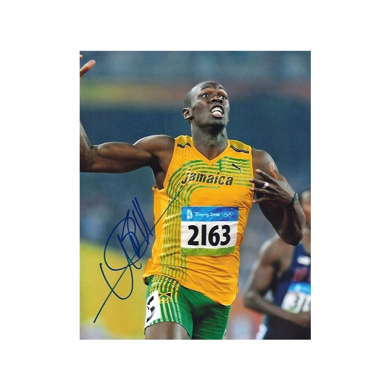 Usain BOLT Autograph