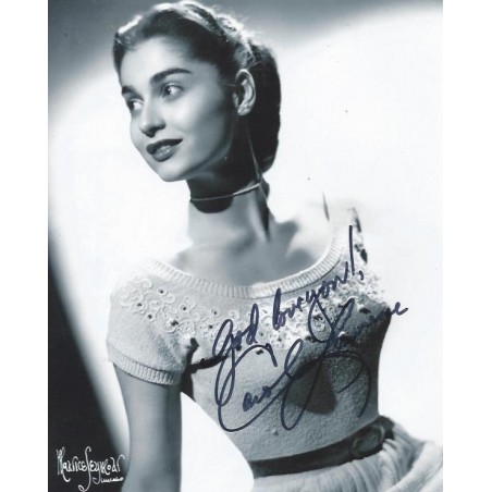 Carol LAWRENCE Autograph