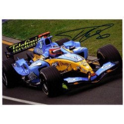 Fernando ALONSO Autograph