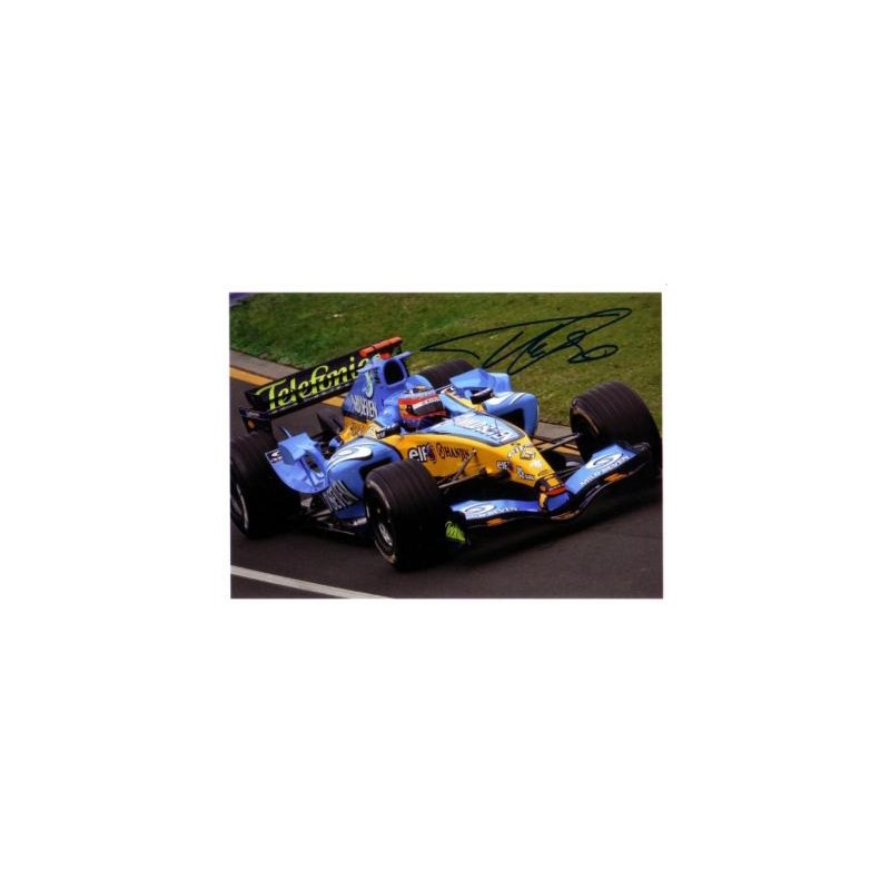 Fernando ALONSO Autograph