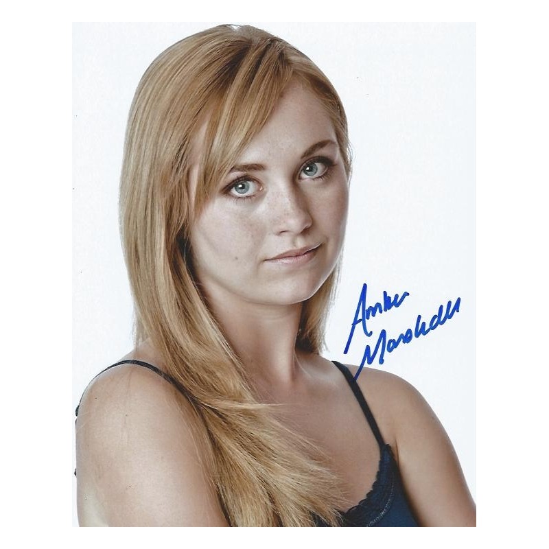 Amber MARSHALL Autograph