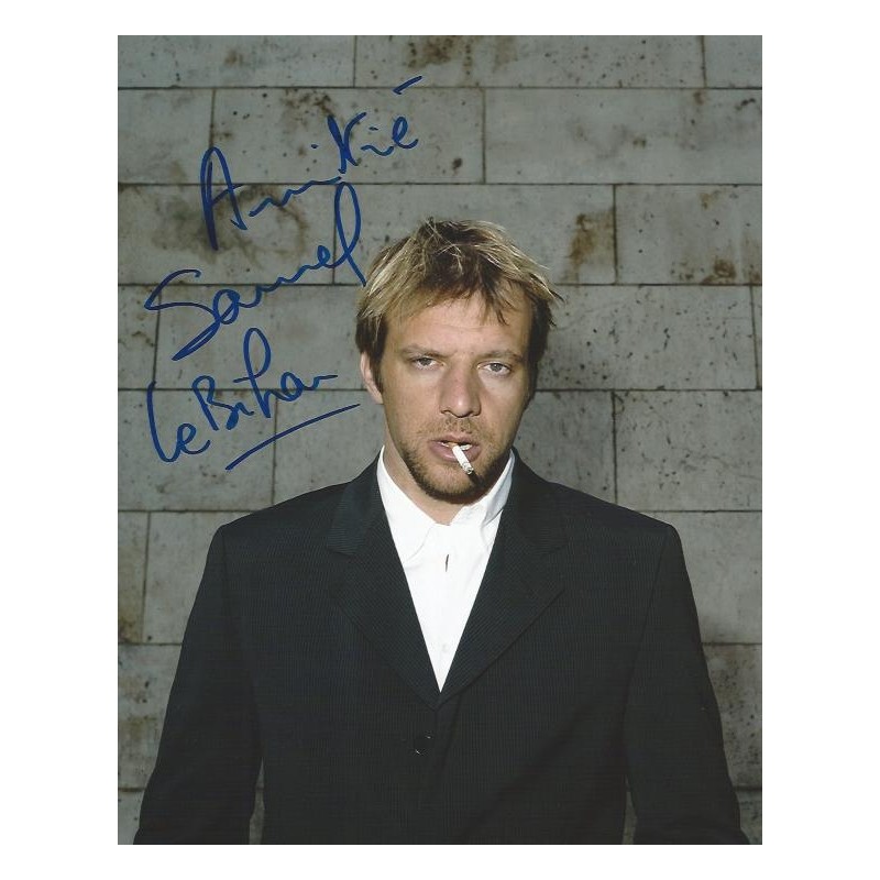 Autographe Samuel LE BIHAN