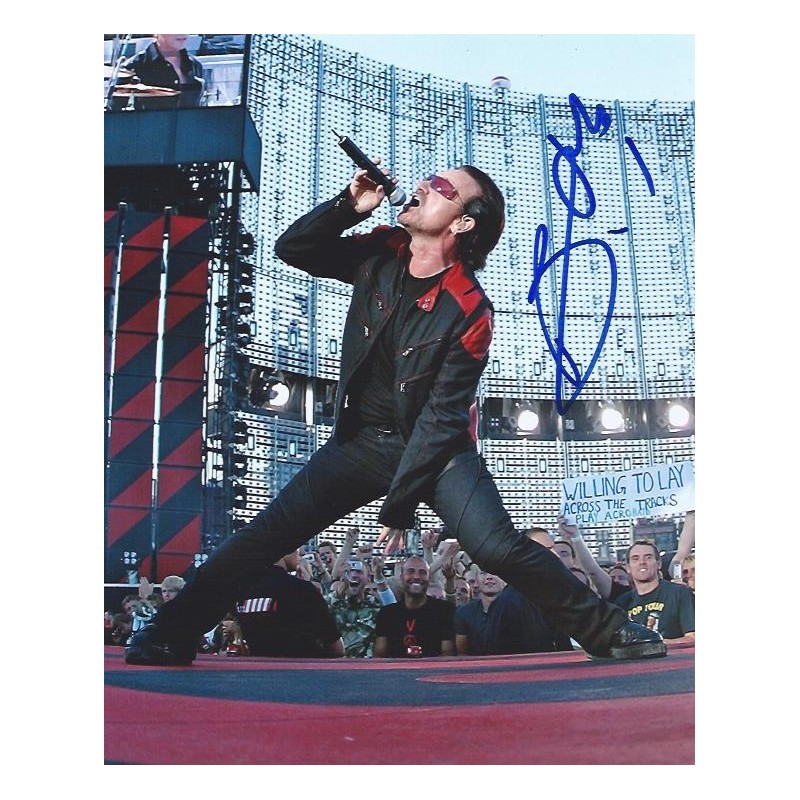BONO - U2 Autograph