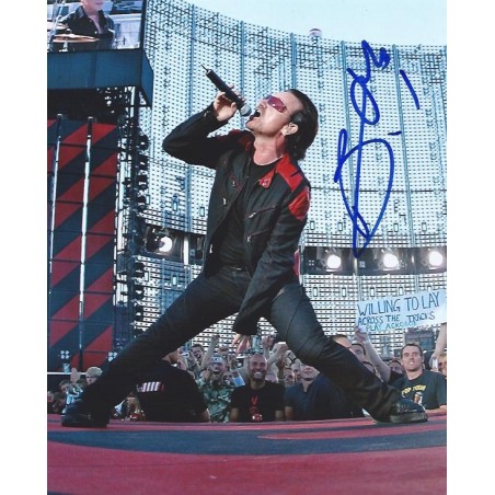 BONO - U2 Autograph