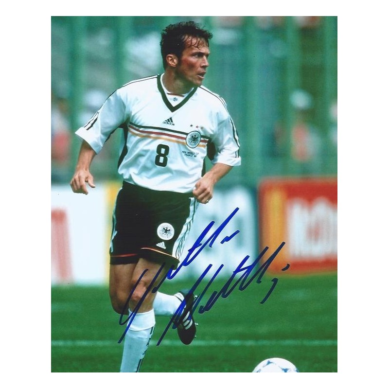 Lothar MATTHAUS Autograph