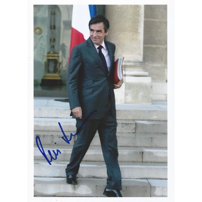 François FILLON Autograph
