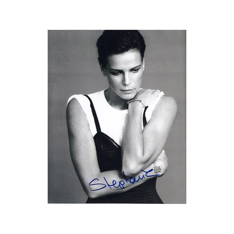 Autographe STEPHANIE DE MONACO