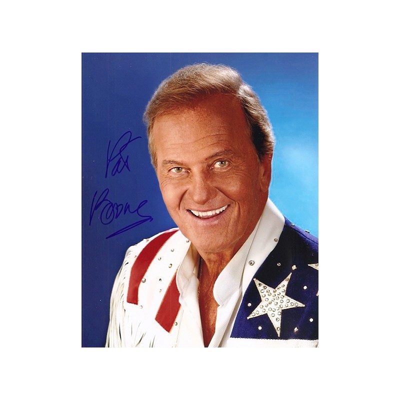 Autographe Pat BOONE