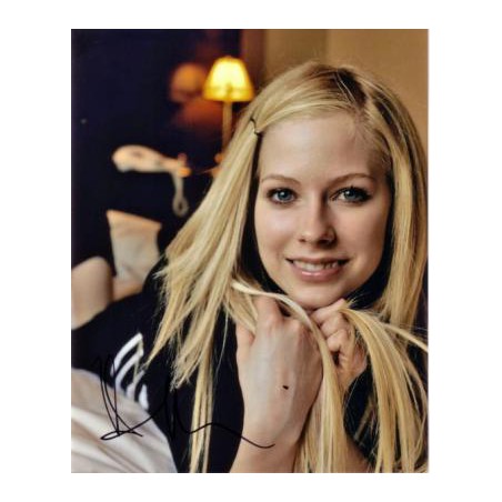 Avril LAVIGNE Autograph