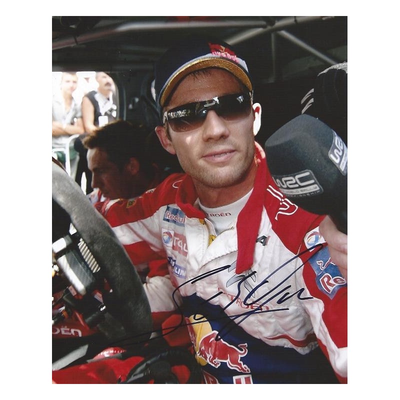 Sebastien OGIER Autograph