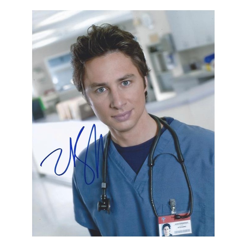 Zach BRAFF Autograph