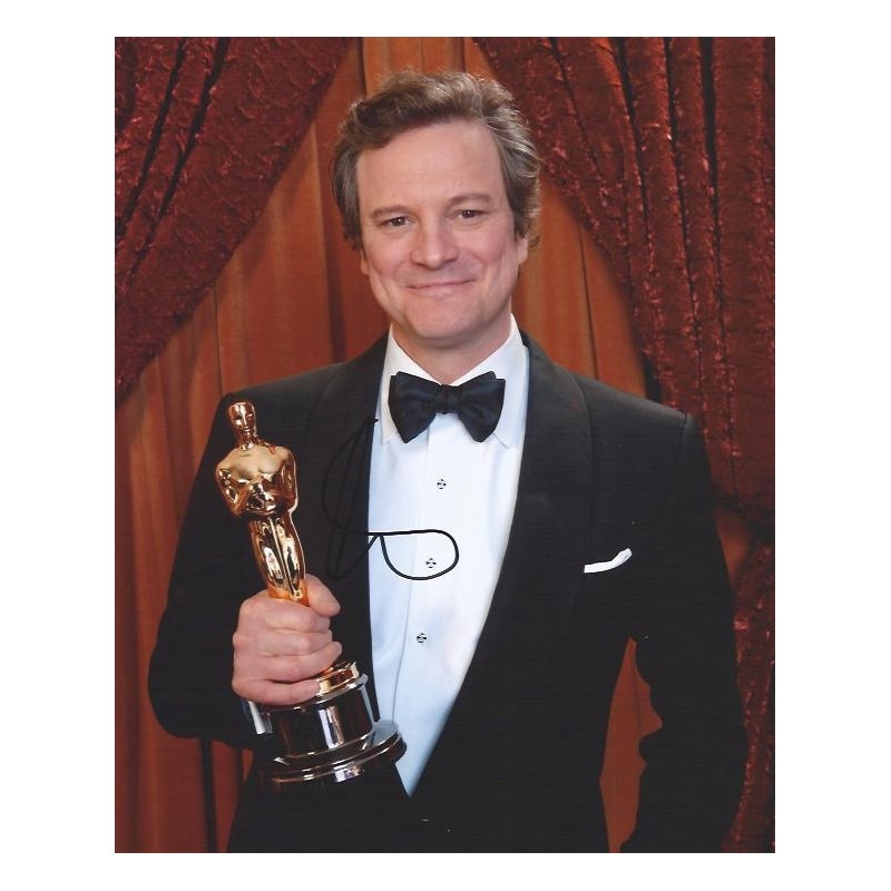 Colin FIRTH Autograph