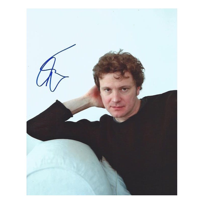 Colin FIRTH Autograph