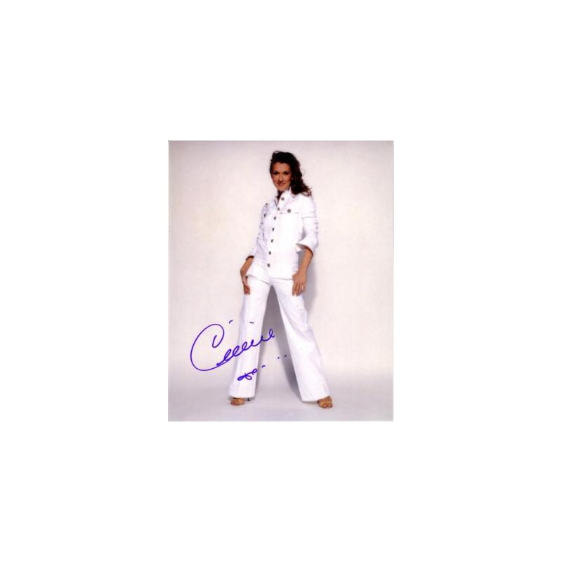 Celine DION Autograph