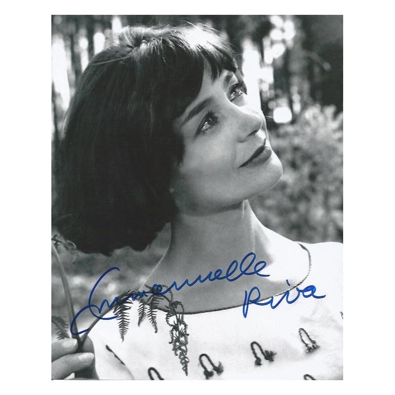 Emmanuelle RIVA Autograph