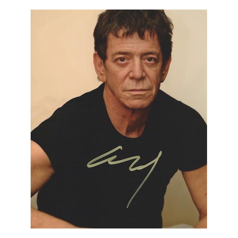 Lou REED Autograph