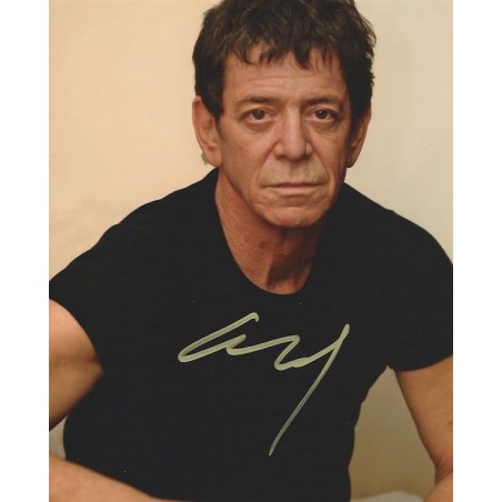 Lou REED Autograph