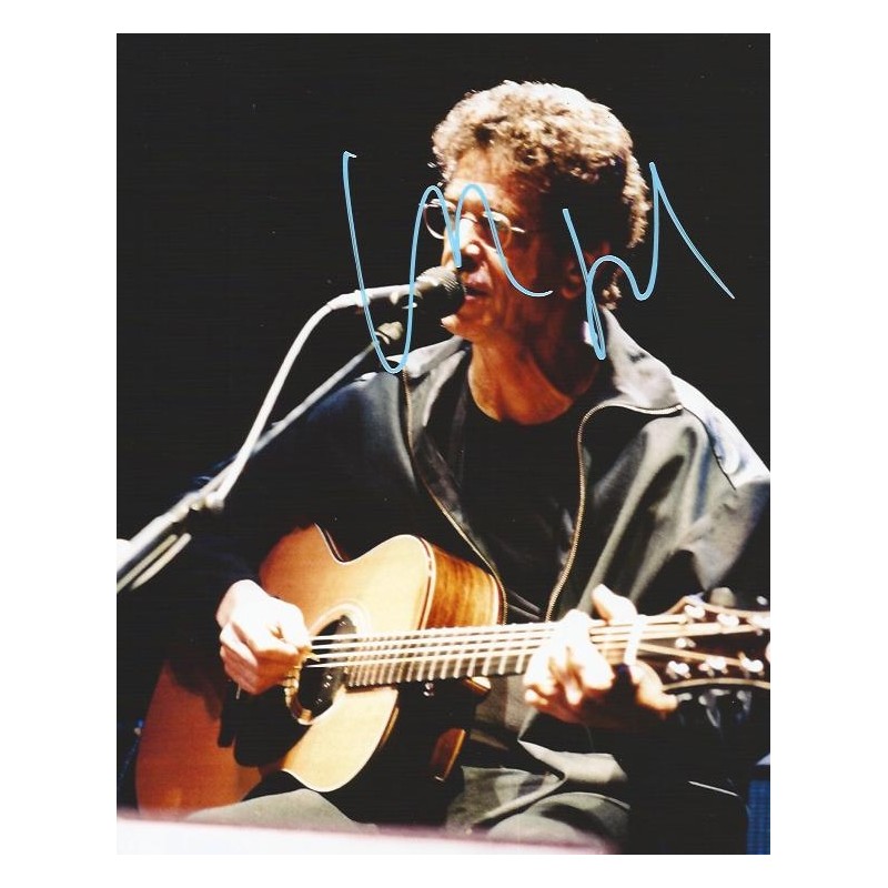 Lou REED Autograph