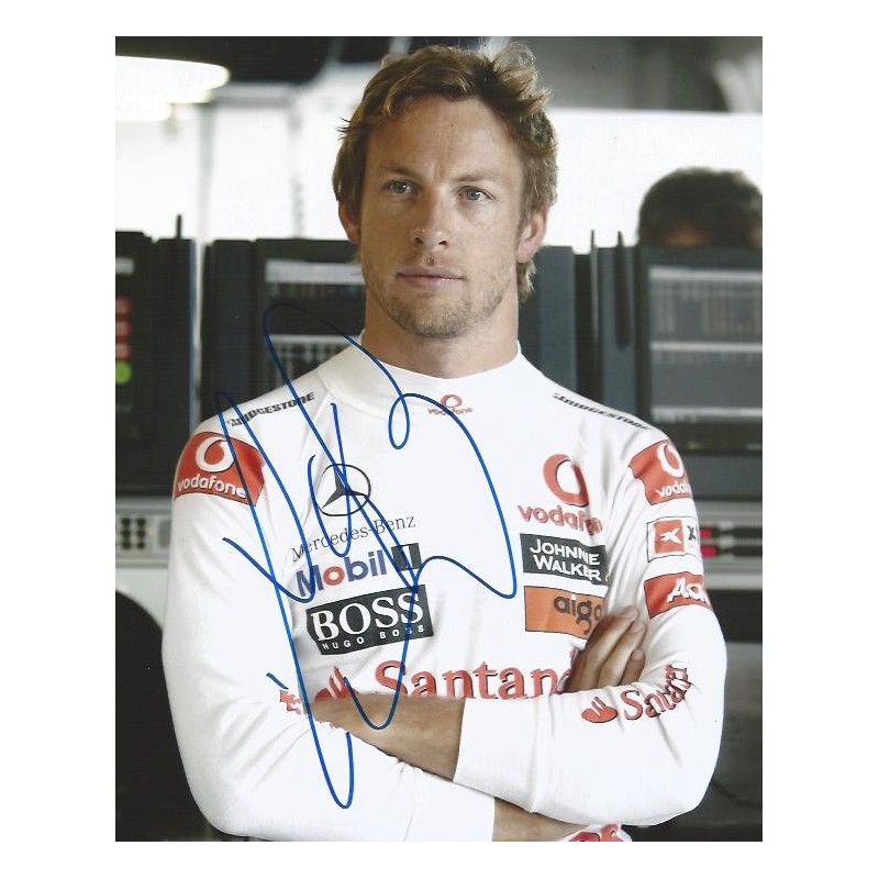 Autographe Jenson BUTTON