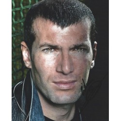 Zinedine ZIDANE Autograph