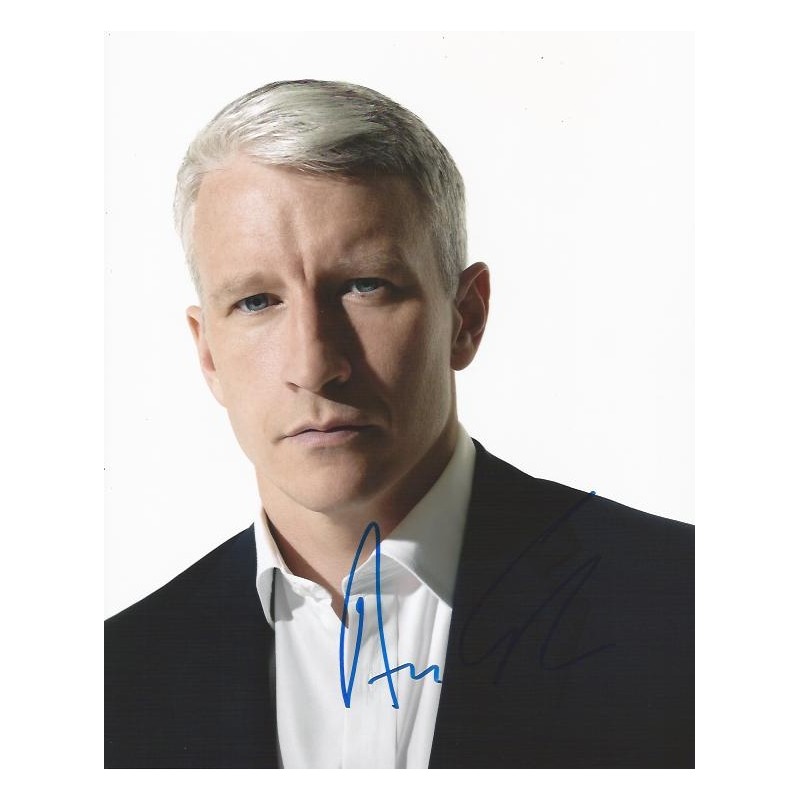 Anderson COOPER Autograph