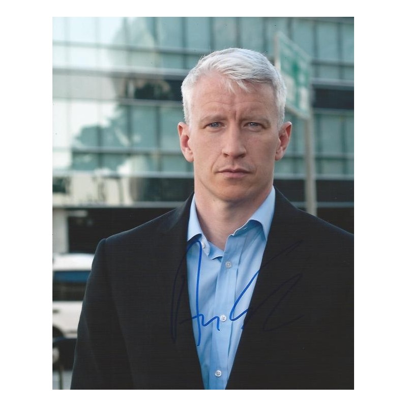 Anderson COOPER Autograph