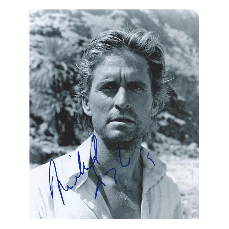Autographe Michael DOUGLAS
