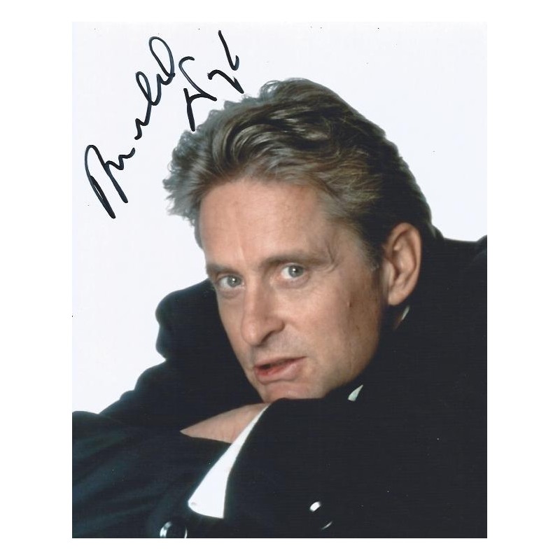 Autographe Michael DOUGLAS