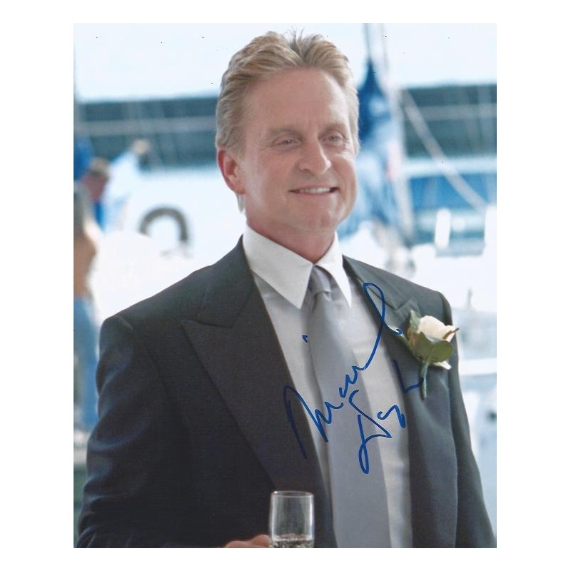 Autographe Michael DOUGLAS