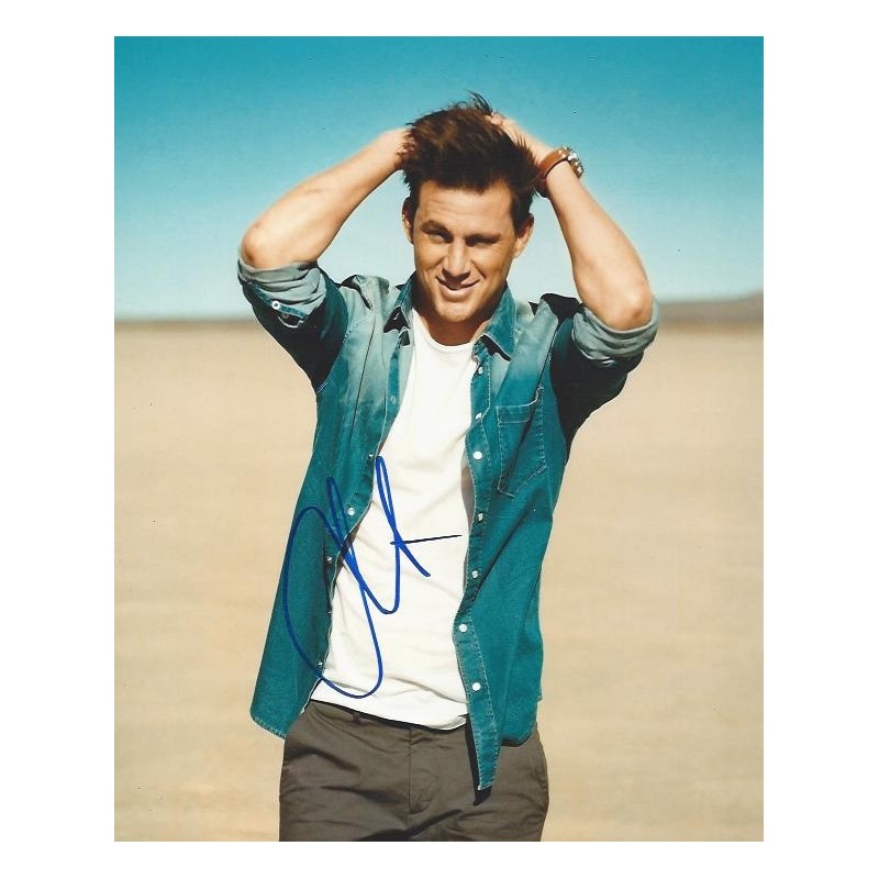 Channing TATUM Autograph