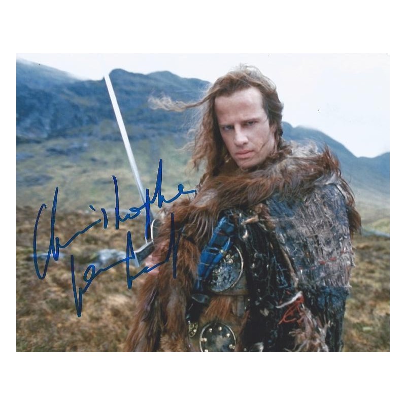 Christophe LAMBERT Autograph