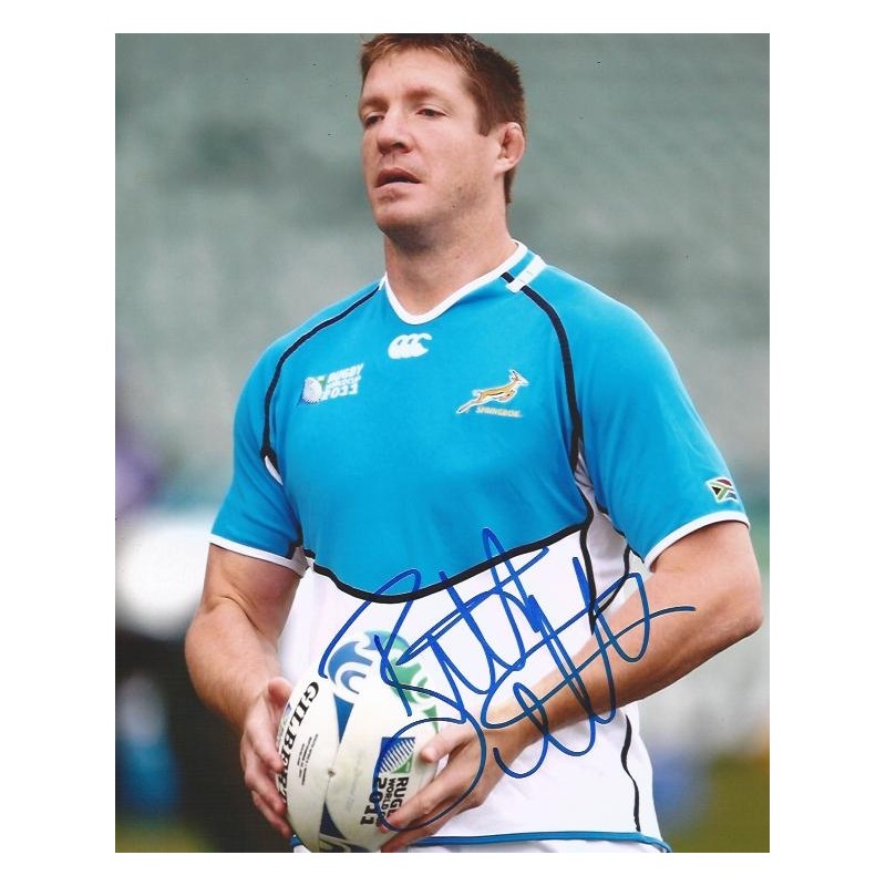 Bakkies BOTHA Autograph