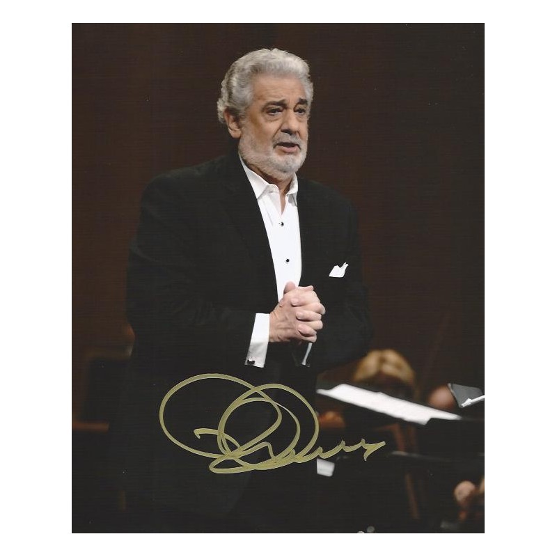 Placido DOMINGO Autograph