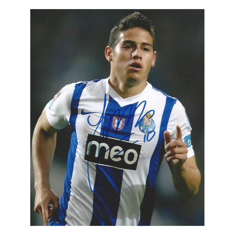 James RODRIGUEZ Autograph