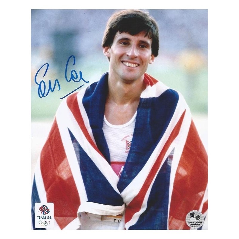Sebastian COE Autograph