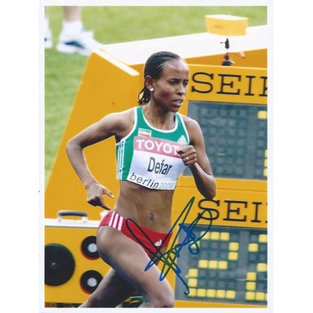 Meseret DEFAR Autograph